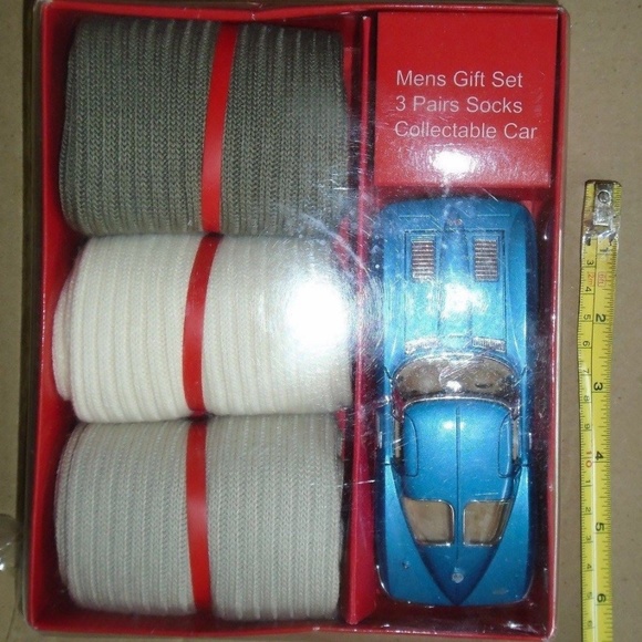 Underwear & Socks | Vintage 3 Pc Socks 1 Corvette Sting Ray Gift Set ...